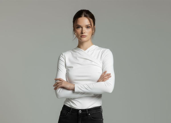 Full Sleeve Draped Top – Urban Threads